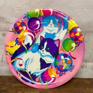 Lisa Frank | Dining | Lisa Frank Vintage 9s Kittensballoons Party ...